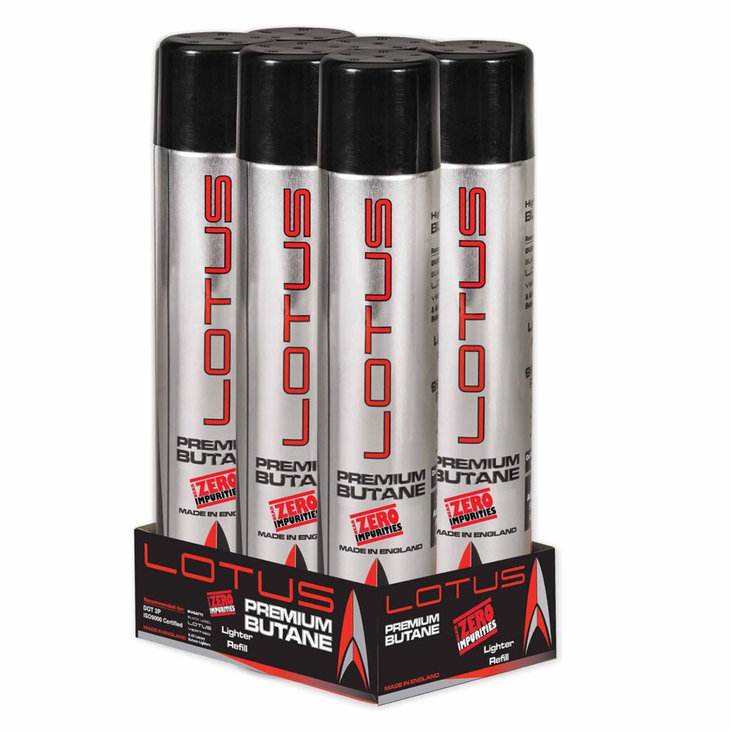 BUTANE 400ML – Lotus, Vertigo, Landshark and Margaritaville Smoking ...